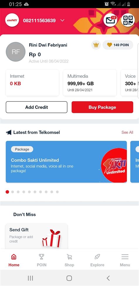Internet Paket Combo SAKTI Unlimited Telkomsel Bermasalah