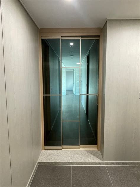 거제 유로스카이 중문시공 샴페인골드 도장 3연동 초슬림 네이버 블로그