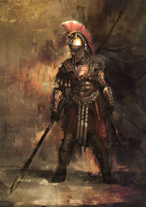 War Hero Ac Odyssey Fan Art Murat Gül On Artstation At