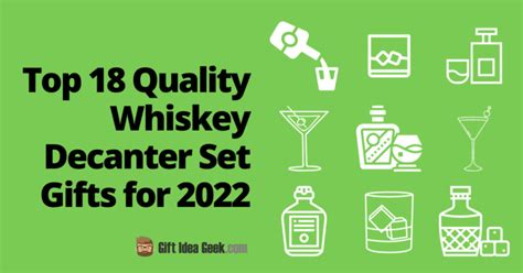 Top 18 Quality Whiskey Decanter Set Ts For 2023