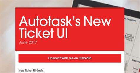 Autotasks New Ticket Ui Smore Newsletters