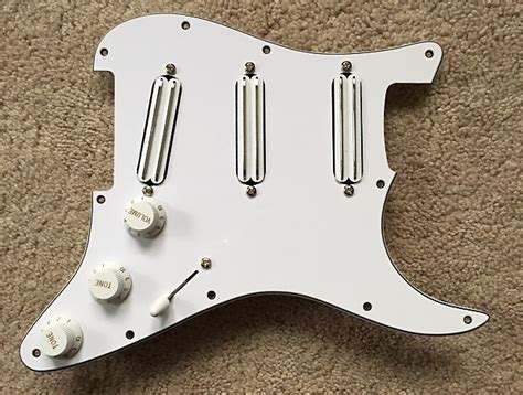 Gfs Lil Killer Hot Rail Loaded Pickguard For Stratocaster Reverb