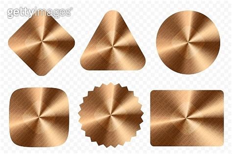 Blank Gold Metallic Sticker Quality Label Set 이미지 1326087874 게티이미지뱅크
