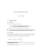Statistical Analysis Homework Mean Median Variance And Course Hero