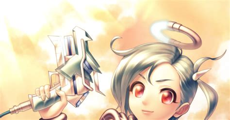 キネノベ大賞3 天空島の天使と機械仕掛けの龍 束ねるこのイラスト Pixiv