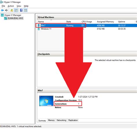 How To Identify If Hyper V Virtual Machine Is Generation 1 Or Generation 2