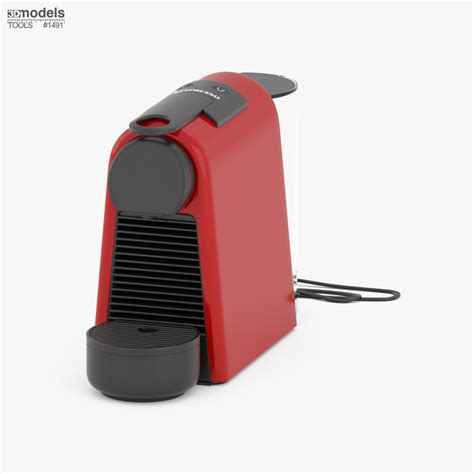 Nespresso Essenza Mini D30 Red 3D 모델 - 다운로드 가전 제품 on 3DModels.org