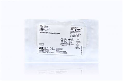 Stryker 3910 500 107 Stryker Knotilus Implant Loop 25mm Esutures
