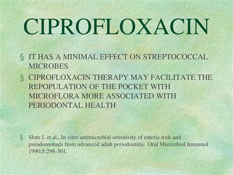 ANTIBIOTIC ADJUNCTS TO PERIO DONTAL TREATMENT Ppt Download