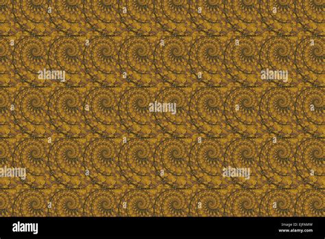 A Patterned Repeating Background With Geometric Shapes And Fractal
