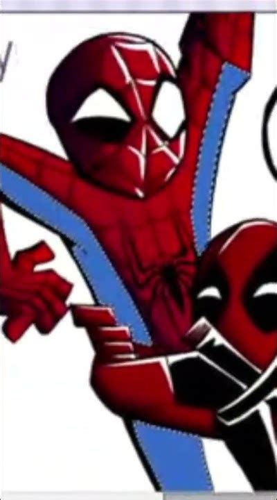 Dibujito Spidypool Woooo Shorts Spidypool Fanart Youtube