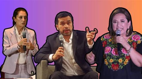 Sheinbaum Xóchitl Y Máynez Se Preparan Para El Primer Debate