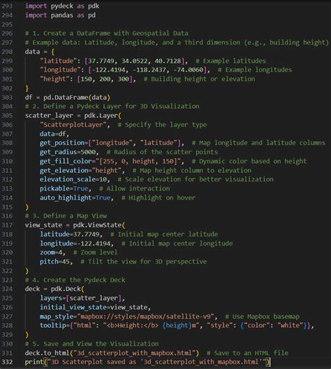 unlocking the power of 3d geospatial data integration with python