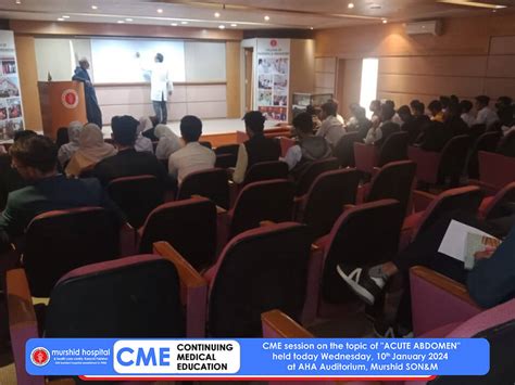 Continuing Medical Education Murshid Hospital