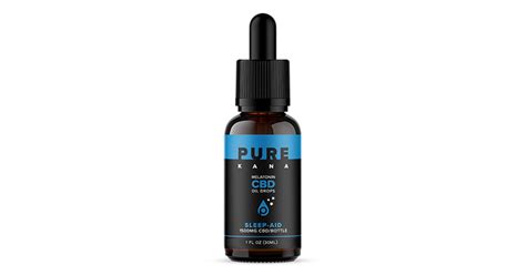 Cbd Sleep Aid Tincture Melatonin Made In Usa Purekana
