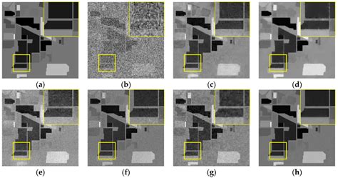 Remote Sensing Free Full Text Hyperspectral Image Denoising Based On Nonlocal Low Rank And