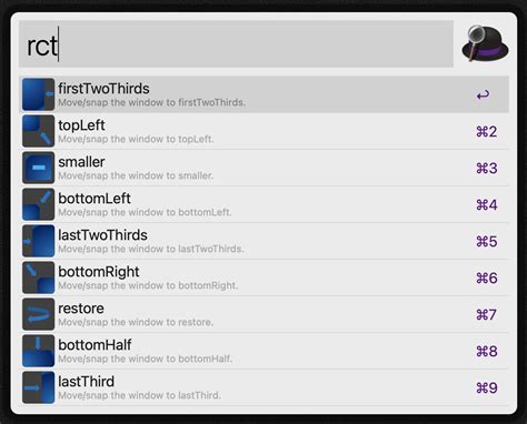 Workflow Rectangle Shortcuts For Alfred Ralfred