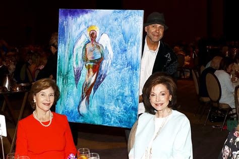 Former First Lady Mrs Laura W Bush And Gene Jones With A Flickr