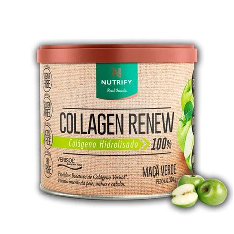 Collagen Renew Colageno Verisol Hidrolisado g Nutrify Colágeno Magazine Luiza
