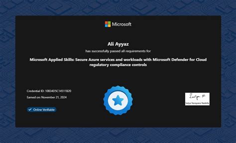 syed ali ayyaz on linkedin microsoftappliedskills cloudsurge