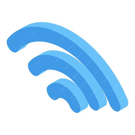 Premium Vector Wifi Signal Strength Indicator Showing Three Bars