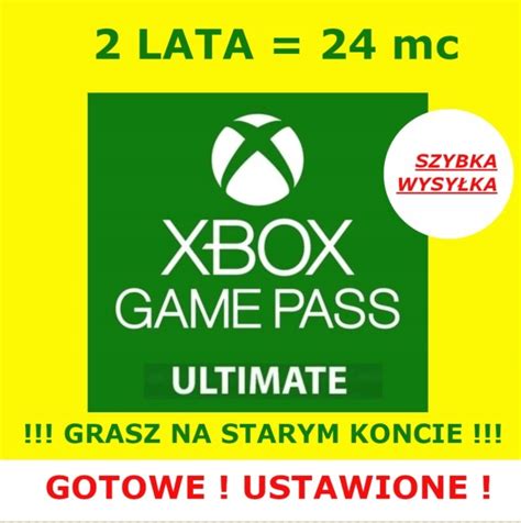 Xbox Game Pass Ultimate 24 Miesiące 2 Lata 12216180800