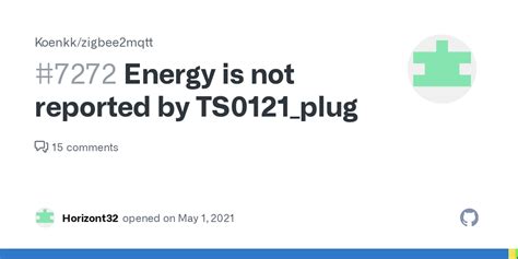 Energy Is Not Reported By Ts0121plug · Issue 7272 · Koenkk