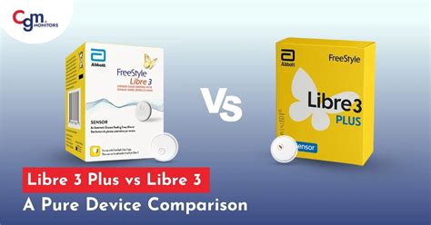 Libre 3 Plus Vs Libre 3 A Pure Device Comparison To Select Cgm Monitors