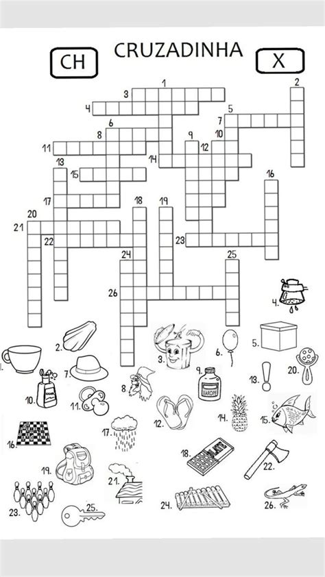 Cruzadinha Para Imprimir