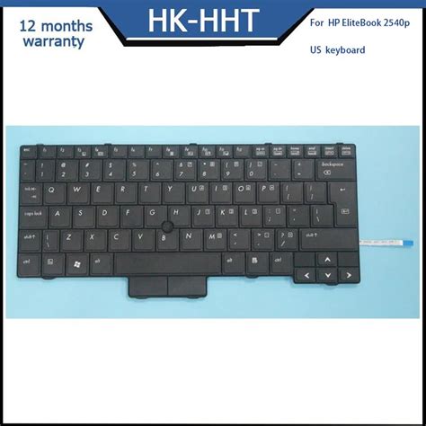 Black Us Keyboard For Hp Elitebook 2540p Shenzhen Keyboard Buy Black