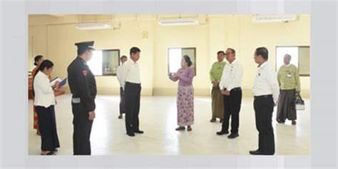 Mdy City Development Mdy Cm Inspected Mcdc And Hospitals Myanmar