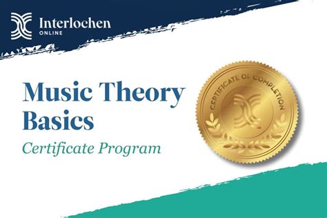 music theory basics certificate program interlochen online