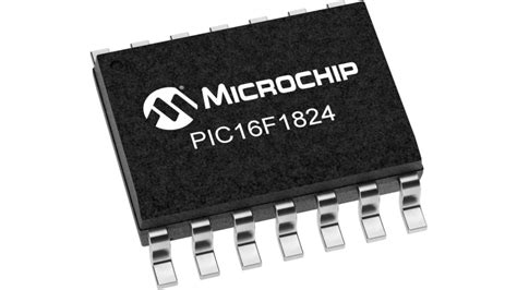 Microchip Pic16lf1824t Isl Pic Microcontroller Mcu Pic16 14 Pin Soic