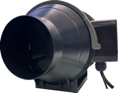Ec 100mm Inline Duct Fan Hydroponic Fan Growing Fan With Smart