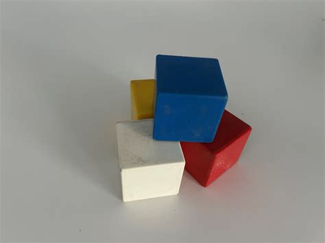 Plastic Rattle Blocks Lego® History Fr