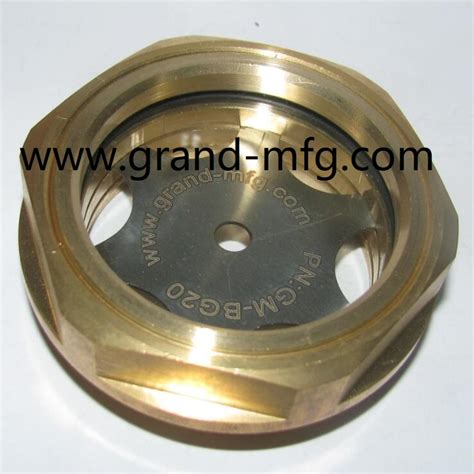 Bsp14 Brass Sight Plug With Visual Level Indicator