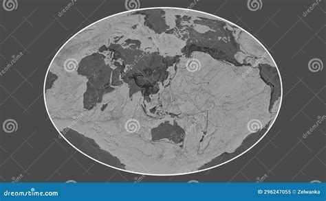 Okinawa Plate Global Map Fahey Bilevel Stock Illustration Illustration Of Oblique