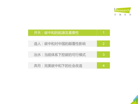 艾瑞咨询《古太古代—2021年中国碳中和行业研究报告》：以碳中和为名义的产业升级 智慧城市行业分析