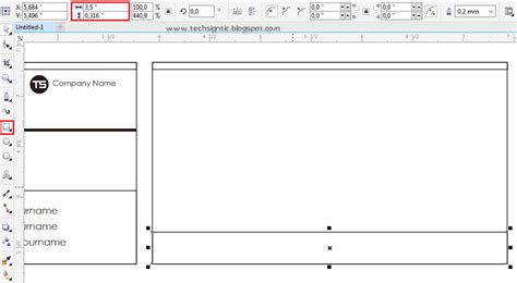 Tutorial Membuat Kartu Nama Di CorelDraw X7 TechSigntic