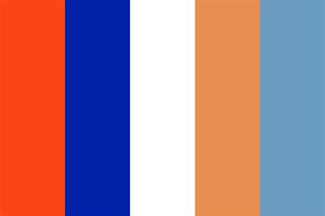 Uf Primary And Secondary Color Palette