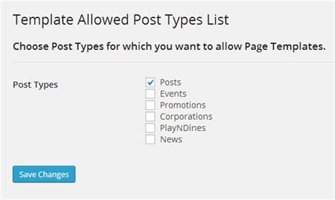 template list metabox for wordpress download