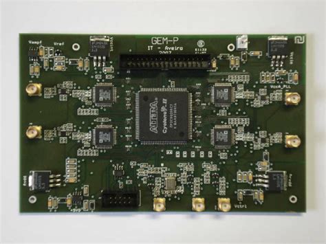Digital Correlator Board Prototype Pcb One Can Distinguish Easily The