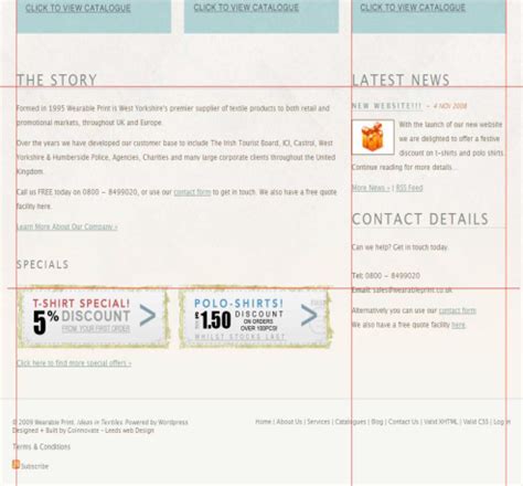 Fundamentals Of Graphic Design Part Alignment Killersites Web Design Magazine