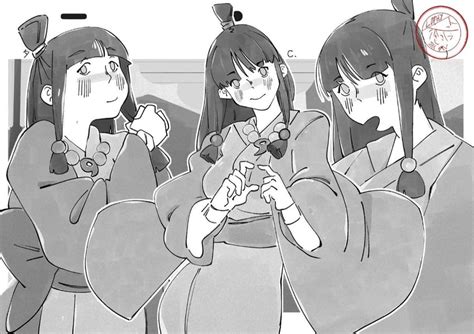 Maya Fey Ace Attorney Drawn By Lophymochi Danbooru