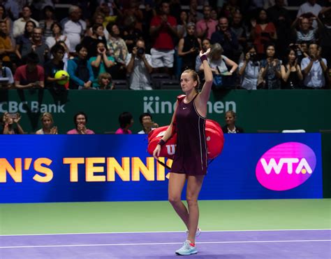 WTA Finals 2018 No Regrets For Petra Kvitova After Year Of
