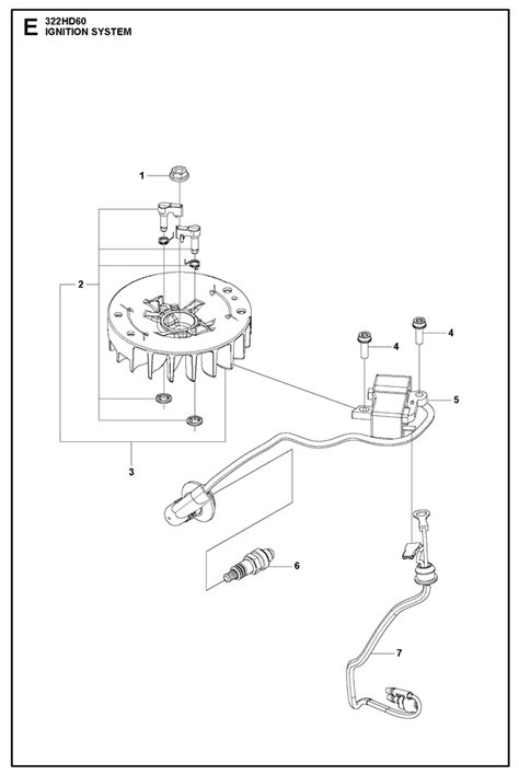 Husqvarna 322HD60 Hedge Cutter Ignition System Lawn Turfcare
