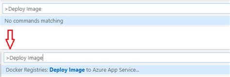 Deploy Image To Azure App Service Is Not Available Through Command Palette · Issue 551
