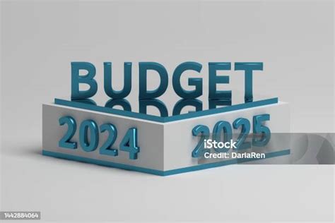 받침대 대규모 예산 단어 및 2024년 및 2025년 숫자가 있는 비즈니스 재무 계획 그림 가계에 대한 스톡 사진 및 기타 이미지 Istock