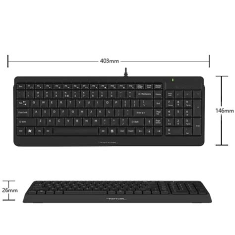 کیبورد Fk 15 ای فورتک قیمت و خرید کیبورد با سیم A4tech Fk 15