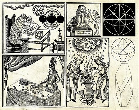 24 Vintage Occult Illustrations Vector And Png Etsy